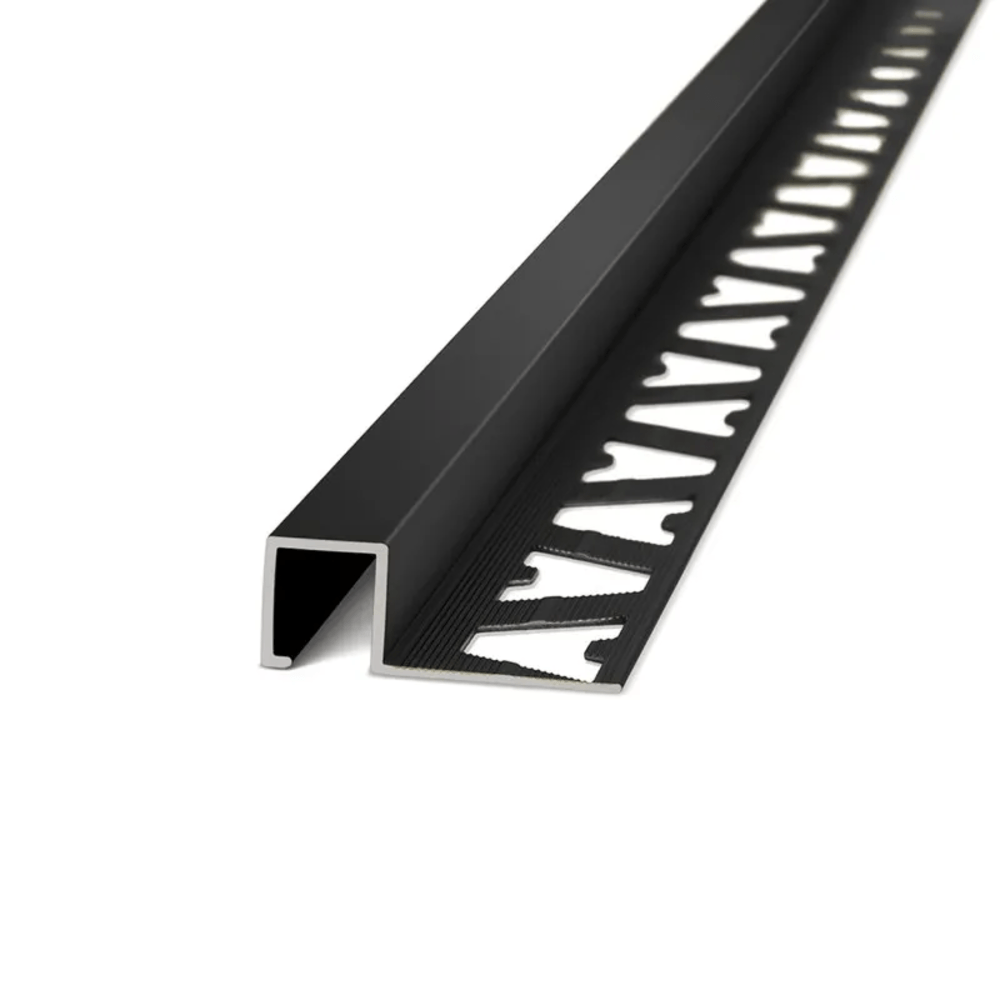 Perfil Negro Mate 12 mm x 10 mm x 2,5 m - Masisa