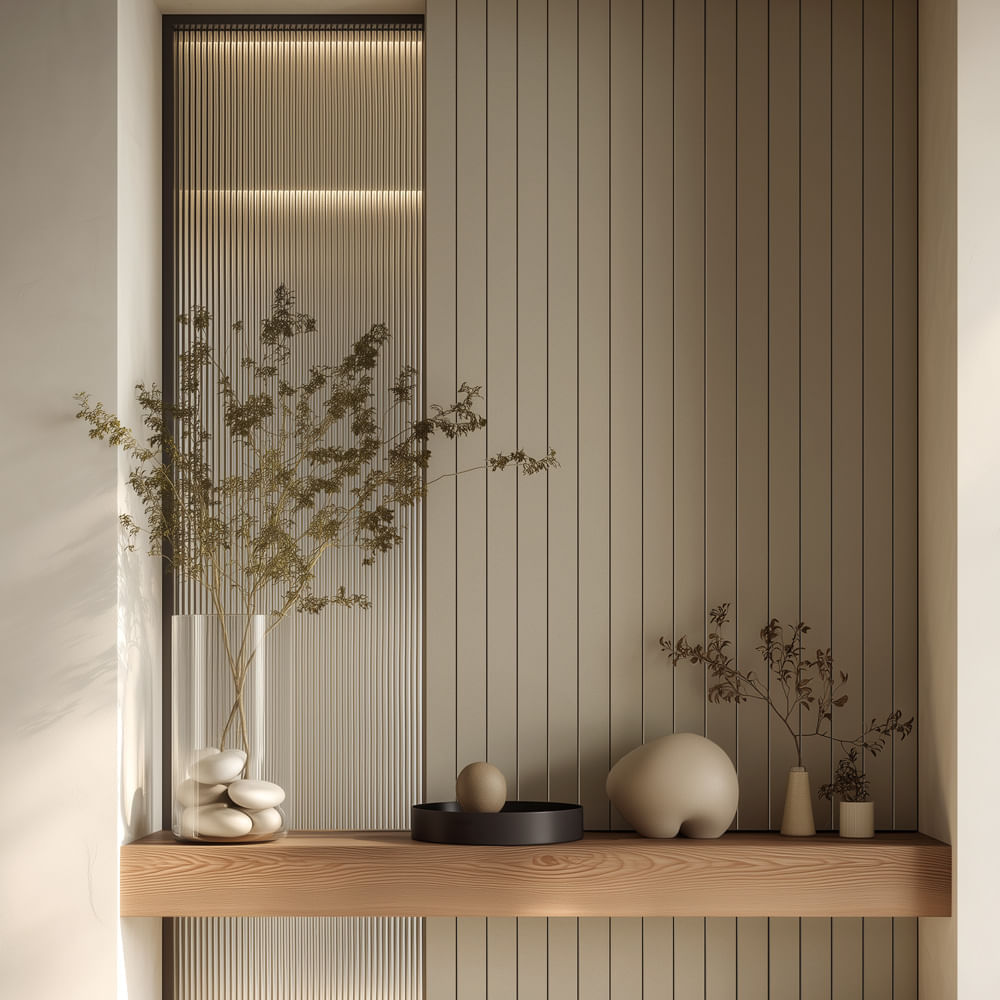 Revestimiento Micro Ripado 68 Visón 2480x218mm - Masisa